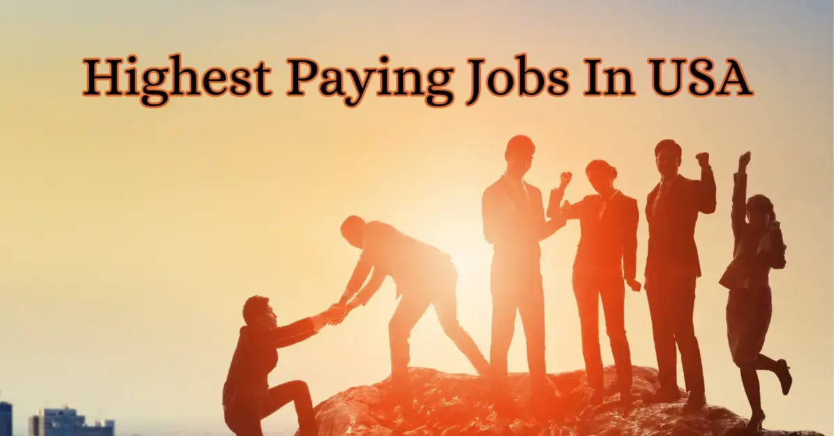 Find out top paying jobs in the US - 2025